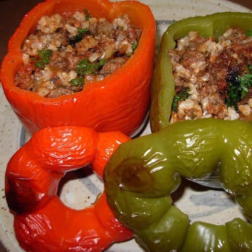 Stuffed Peppers Good for a Cold, Rainy Day | Recipe Idea Shop