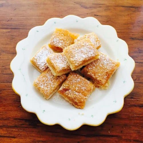 Momma Betty's Lemon Squares Bar Cookies | Recipe Idea Shop