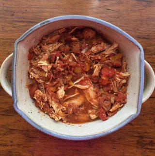 Spicy Shredded Chicken a Simple Slow Cooker Recipe - Recipe Idea Shop