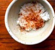 Old-Fashioned Cinnamon Sugar Rice for Dessert