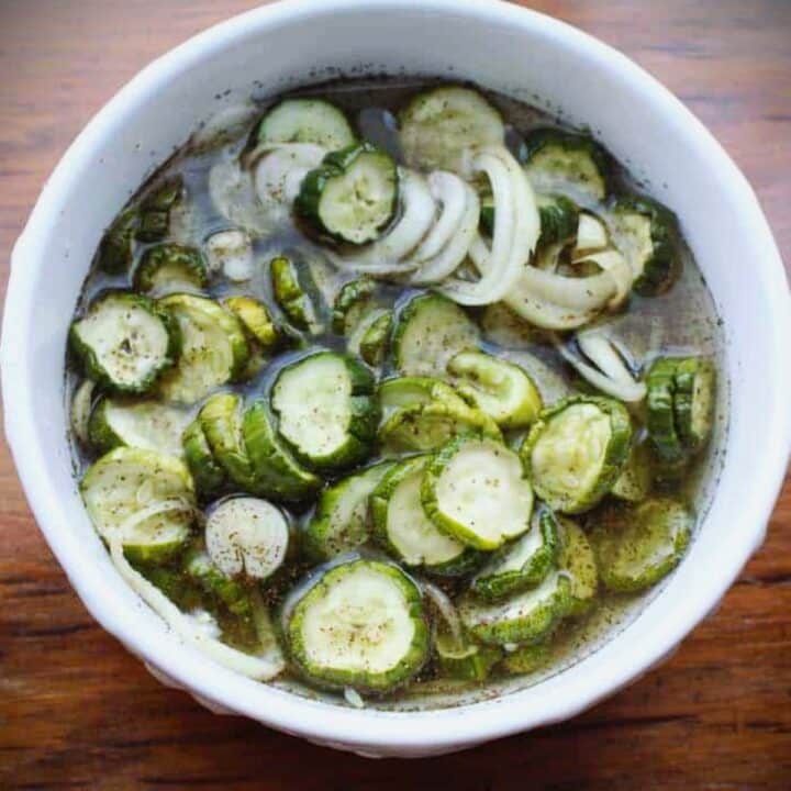 Grandma's No Cook Refrigerator Pickles | Recipe Idea Shop