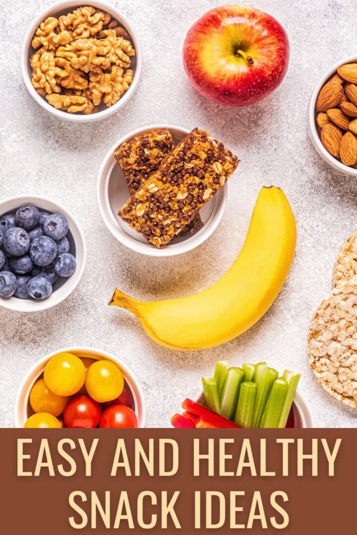 9 Really Easy And Healthy Snack Ideas For Busy Families - Recipe Idea Shop