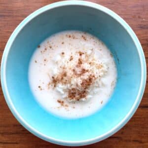 Old-Fashioned Cinnamon Sugar Rice for Dessert