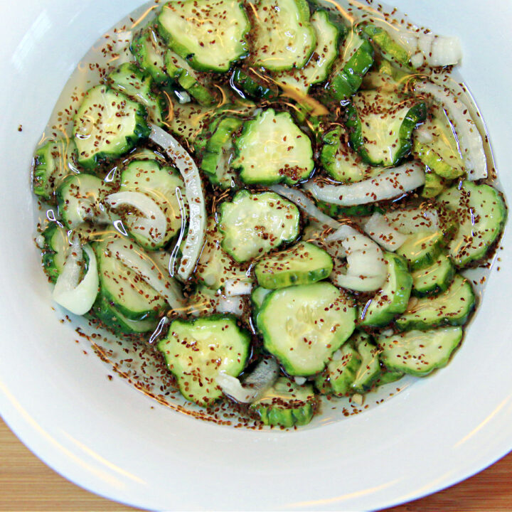 Grandma's No Cook Refrigerator Pickles | Recipe Idea Shop
